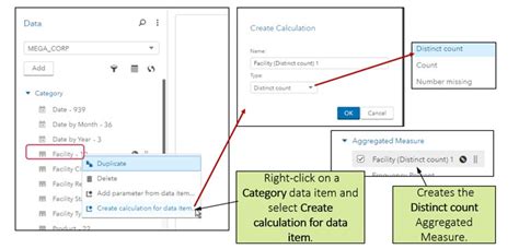 The Sas Visual Analytics 81 Data Pane Creating Calculations And Aggregations Sas Users