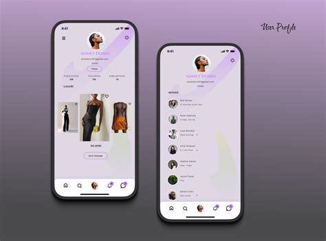 My Work User Profile By Yulia Vadimovna On Dribbble