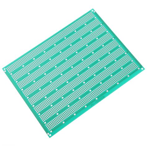 Circuit Board Universal Single Sided Prototype Electronic Breadboard Solderable Perf