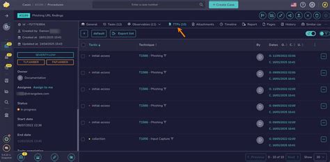Add Ttps Thehive 5 Documentation