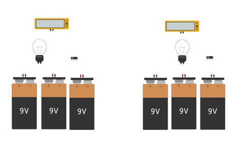 Circuit Design Parallel Vs Series Tinkercad