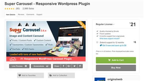 Top Wordpress Carousel Plugins By Rating With Examples You Can Wp