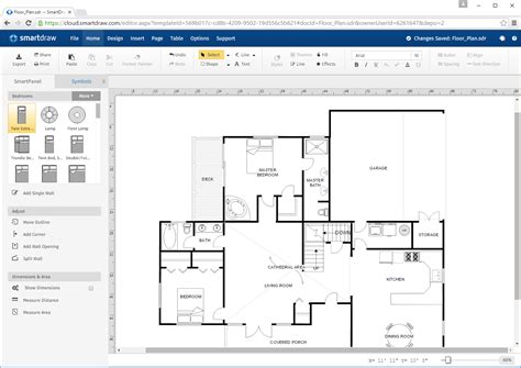 Smartdraw Floor Plan Software Floorplans Click