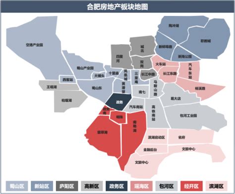 合肥市区地图合肥各个区划分地图 随意优惠券
