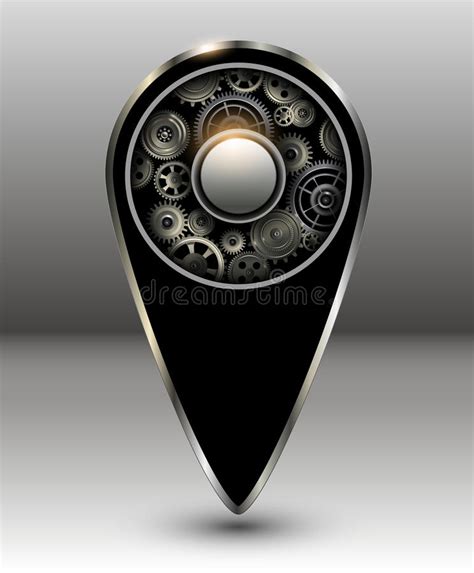 Vector Of Map Pointer Icon Set Gps Location Symbol Stock Illustration