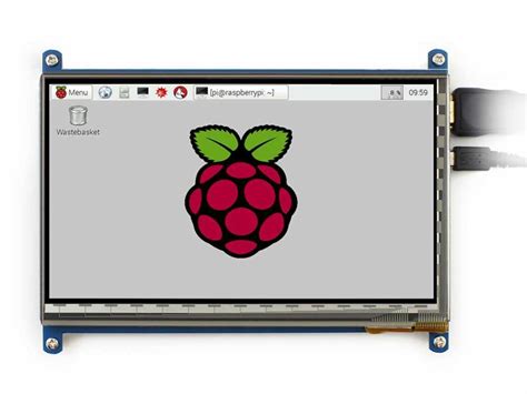 Raspberry Pi 7 Inch Hdmi Lcd B Display 800 × 480 Wide Platform