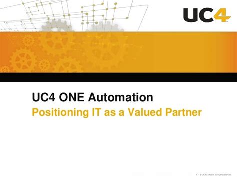Uc4 One Automation