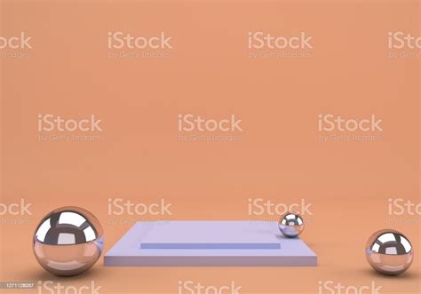 기하학적 모양의 3d 렌더링 스튜디오 바닥에 연단 제품 프레젠테이션을 위한 플랫폼 배경 모의 3차원 형태에 대한 스톡 사진 및 기타 이미지 Istock