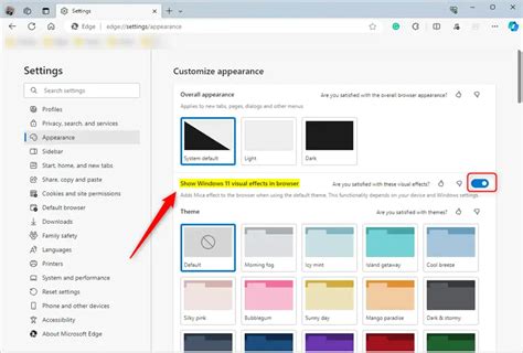Enable Or Disable Mica Effect In Microsoft Edge Geek Rewind