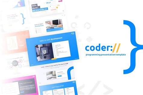 Item Coder Programming Powerpoint Presentation Template By Rrgraph Shared By G4ds