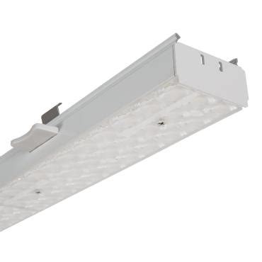 Módulo Linear LED Trunking W lm w Retrofit Universal System Pull Push Regulável V