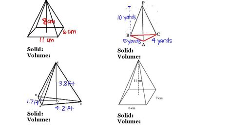 Volume Of A Triangular Pyramid