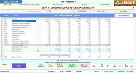 Best Gst Return Filing Software Easygst Easgst 22 05 At ₹ 2900 In