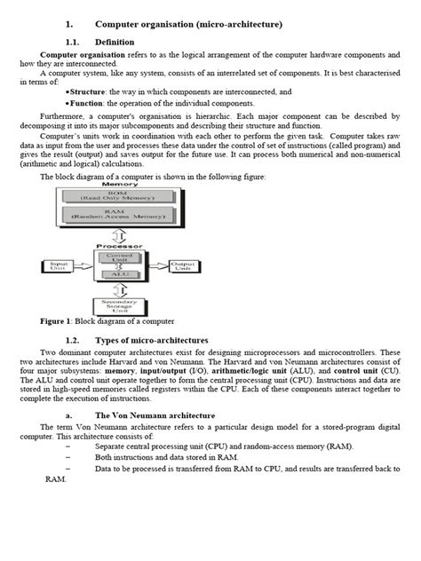 Computer Organisation And Architecture Download Free Pdf Central