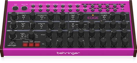 Behringer Edge Analog Semi Modular Percussion Synth Launched Piano And Synth Magazine