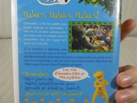 Zoboomafoo Zoboos Little Pals Vhs Tapes 2000 Pbs And Play Day At