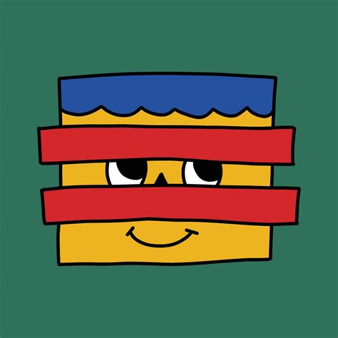 Hand Drawn Cute Box Character Illustration 45914973 Vector Art At Vecteezy