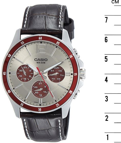 Наручные часы Casio Mtp 1374l 7a1 кварцевые водонепроницаемые подсветка стрелок серебристый