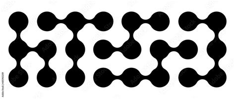 Black Metaball Set Liquid Connected Blobs Morph Dots Pattern Collection Integration Abstract