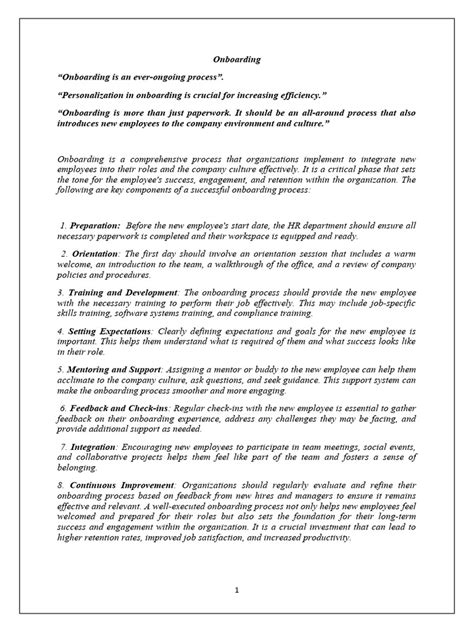 Onboarding Documentation Pdf Non Disclosure Agreement Employment
