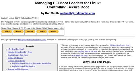 【魚拓】managing efi boot loaders for linux controlling secure boot