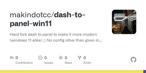 GitHub Makindotcc Dash To Panel Win11 Hard Fork Dash To Panel To Make It More Modern Windows