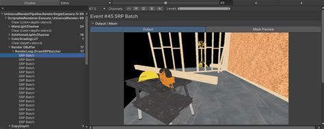 Unity Manual Debug A Frame
