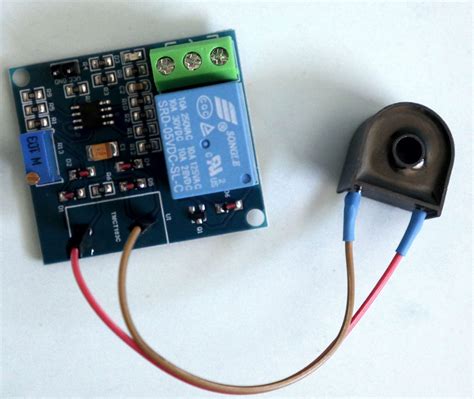 DCC Current Sensor With Relay And Remote Coil KandR Electronics