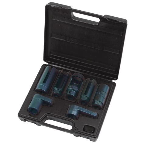 SP Tools SP64065 3 8 Square Drive Oxygen Sensor Socket Set 7 Piece Sensor Sockets Sets