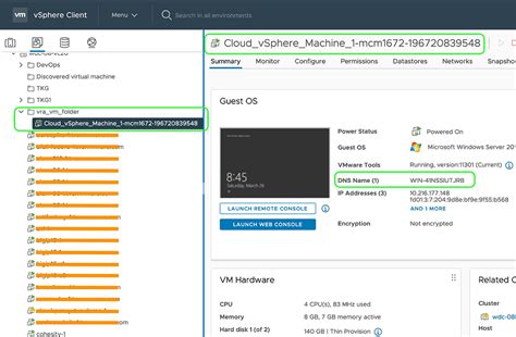 Build And Rename VMs With VMware VRA
