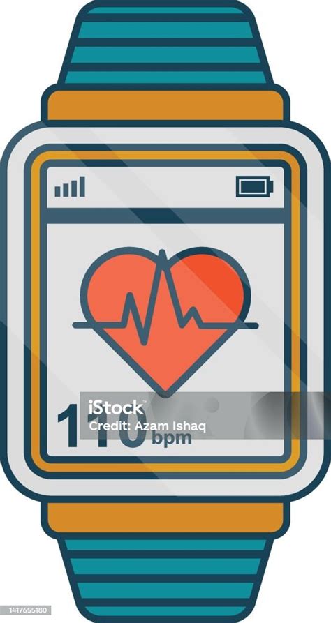 숫자를 통해 정량화 된 자기 지식 가젯 벡터 아이콘 디자인 웨어러블 기술 기호 개인 사물 인터넷 기호 기술 토그 스톡 일러스트레이션 라이프 로깅 장치 개념 가상현실에 대한