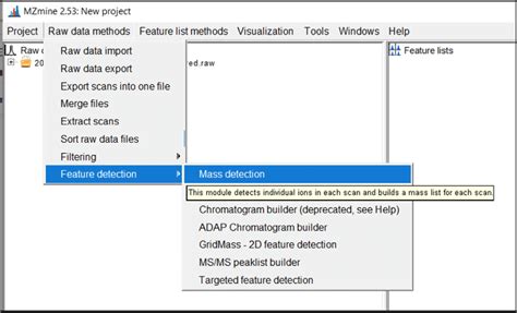 Screenshot To Run Mass Detection Download Scientific Diagram
