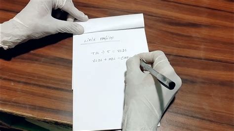 Lipid Profile Test Manual Calculation In Bengalichotglhdlldlvldl