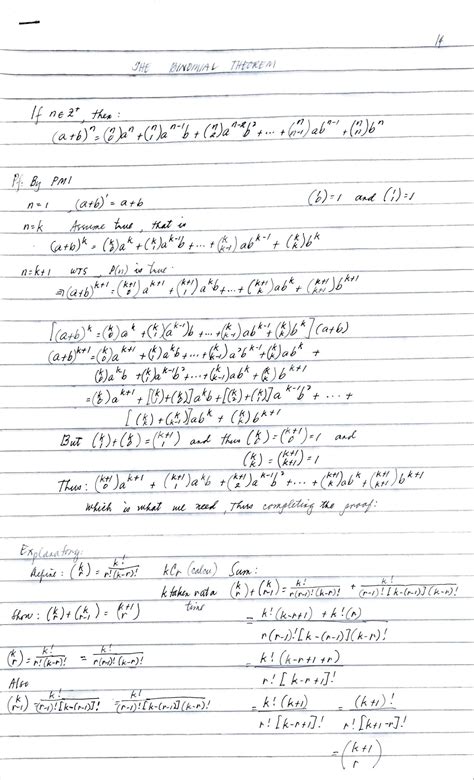 Solution Binomial Theorem Studypool