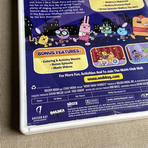 Wow Wow Wubbzy Fans Choice Best Of Volume 1 Dvd Nick Jr 7 Eps
