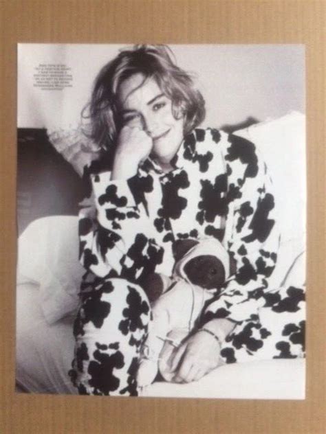 SHARON STONE EX SCRAPBOOK 2022 Original Vintage Magazine Clipping Poster 14 00 PicClick UK