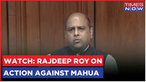 Rajdeep Roy Exclusively On Cash For Query Investigation Against Tmc