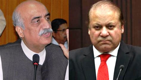 Khursheed Shah Doesnt See Nawaz Sharifs Homecoming Soon