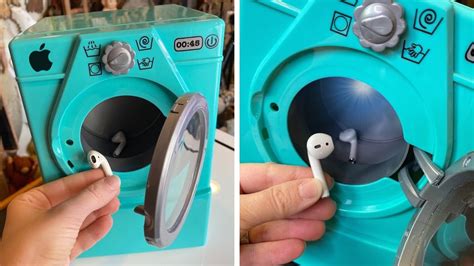 Testing An AIRPOD WASHING MACHINE Tik Tok Life Hack Actually Works