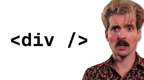 The Truth About Self Closing Tags In Html And Jsx