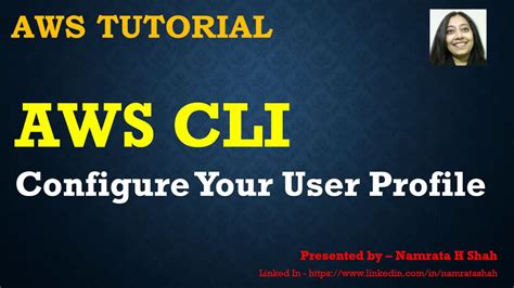 Aws Tutorial Aws Cli How To Configure Your User Profile Youtube