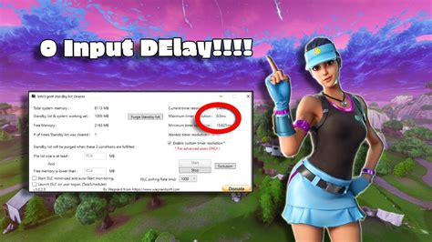 How To Get Zero INPUT DELAY In Fortnite Chapter Season YouTube