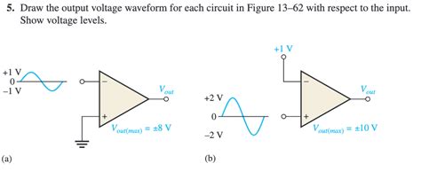solved 2 determine the output level maximum positive or