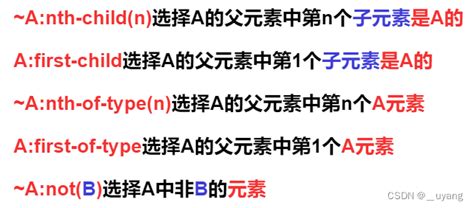 css基础之易混结构伪类选择器 csdn博客
