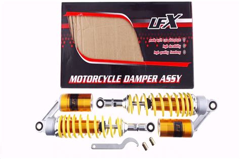 Амортизаторы (пара) Delta 340mm, Газомасляные (желтые) KOMATCU (mod.A ...