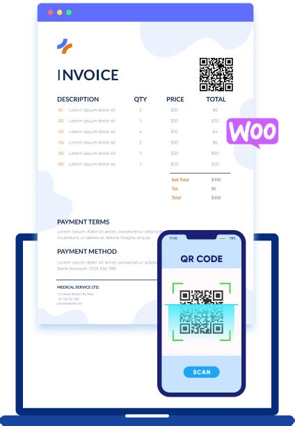 Qr Code Add On For Woocommerce Pdf Invoices Webtoffee