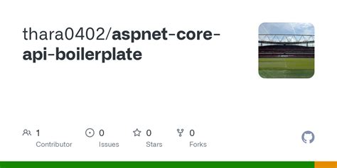 Github Thara0402aspnet Core Api Boilerplate