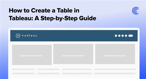 Create Table In Tableau Step By Step Guide Coefficient Create Table In Tableau Step By Step Guide Coefficient