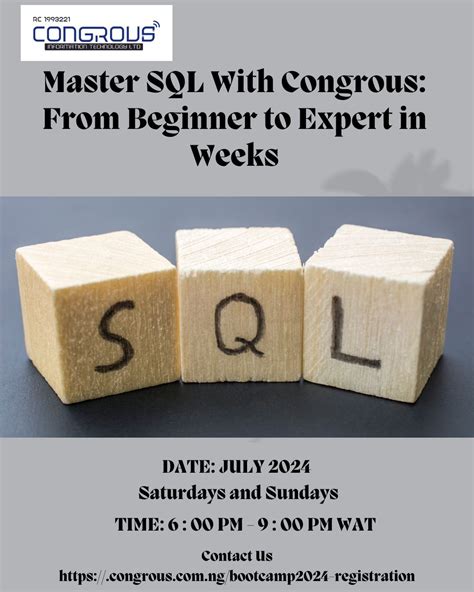 Congrous Information Technology Limited On Linkedin Sqltraining