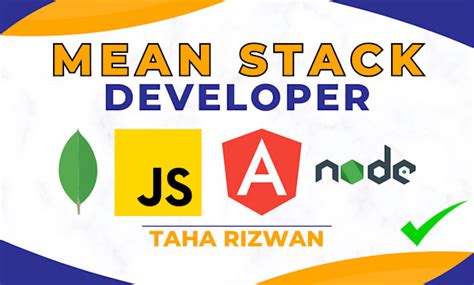 Be Your Personal Mean Stack Developer By Tahaarizwan Fiverr